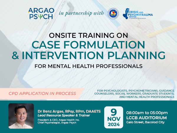 Training Programs – Argao Psych